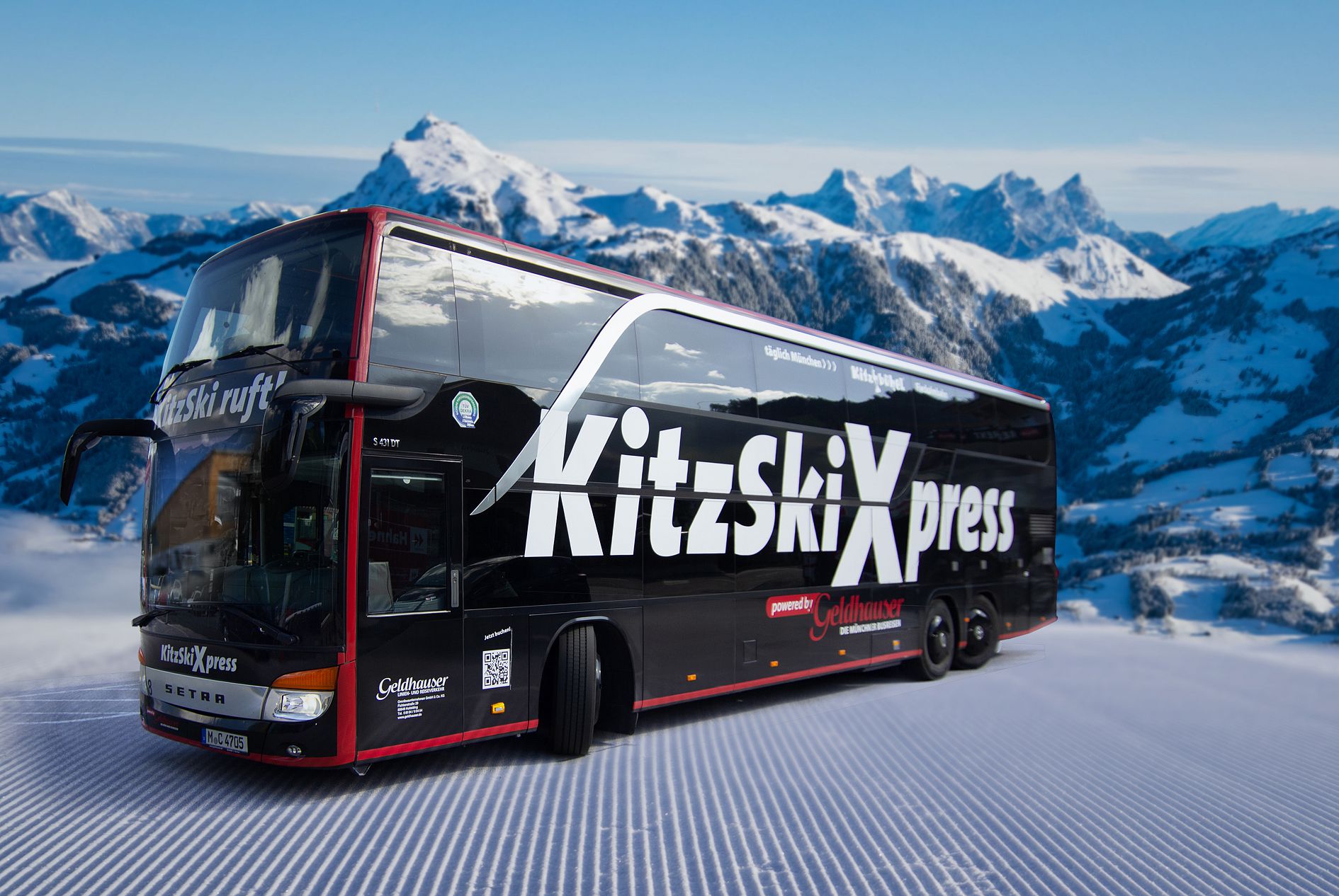 KitzSki Xpress Tagesfahrt München ↔ Kitzbühel