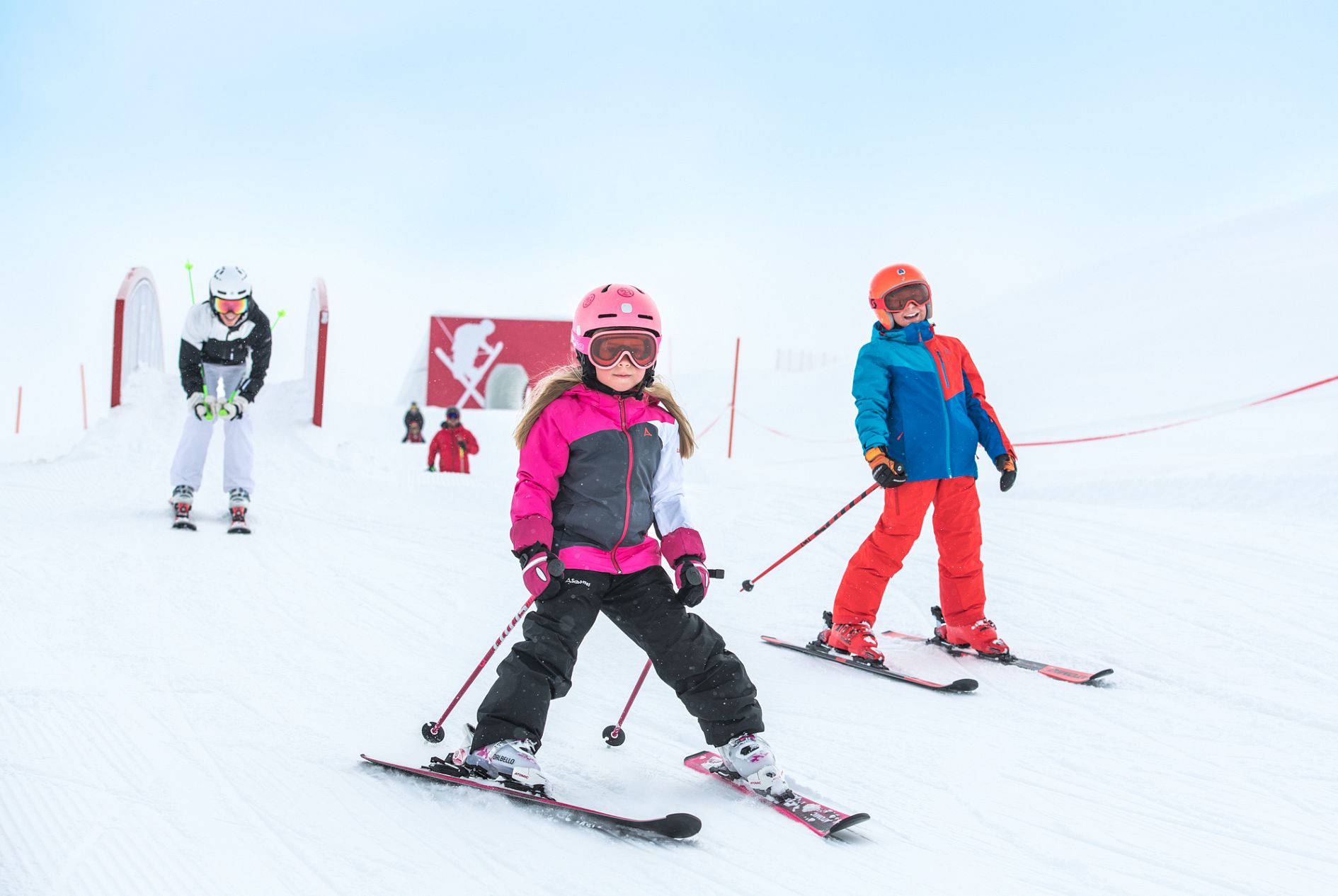 The funslope on the Kitzbüheler Horn mountain.